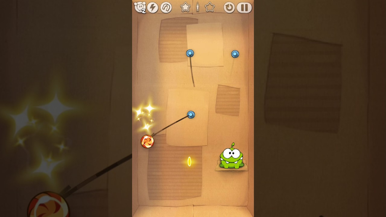 Cut the Rope level 2 - YouTube