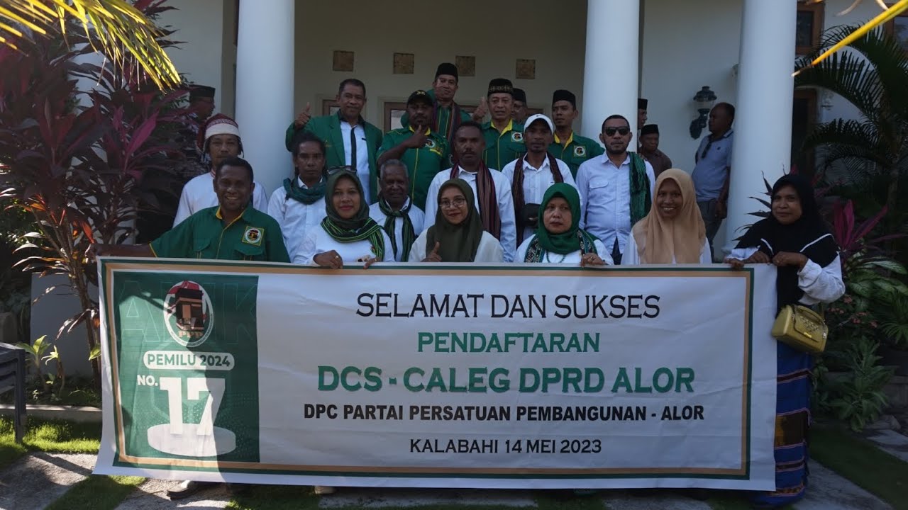 Pendaftaran DCS - CALEG DPRD ALOR | Partai Persatuan Pembangunan (PPP ...