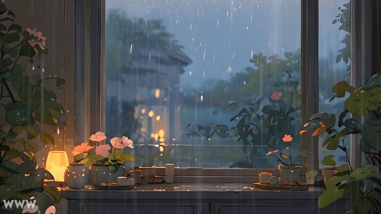 Cozy Rain Sounds, Ambient Background for Relaxation and Study || WWW ...