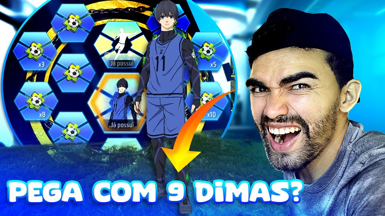 Pegando a skin do Isagi de Blue Lock no Free Fire - YouTube