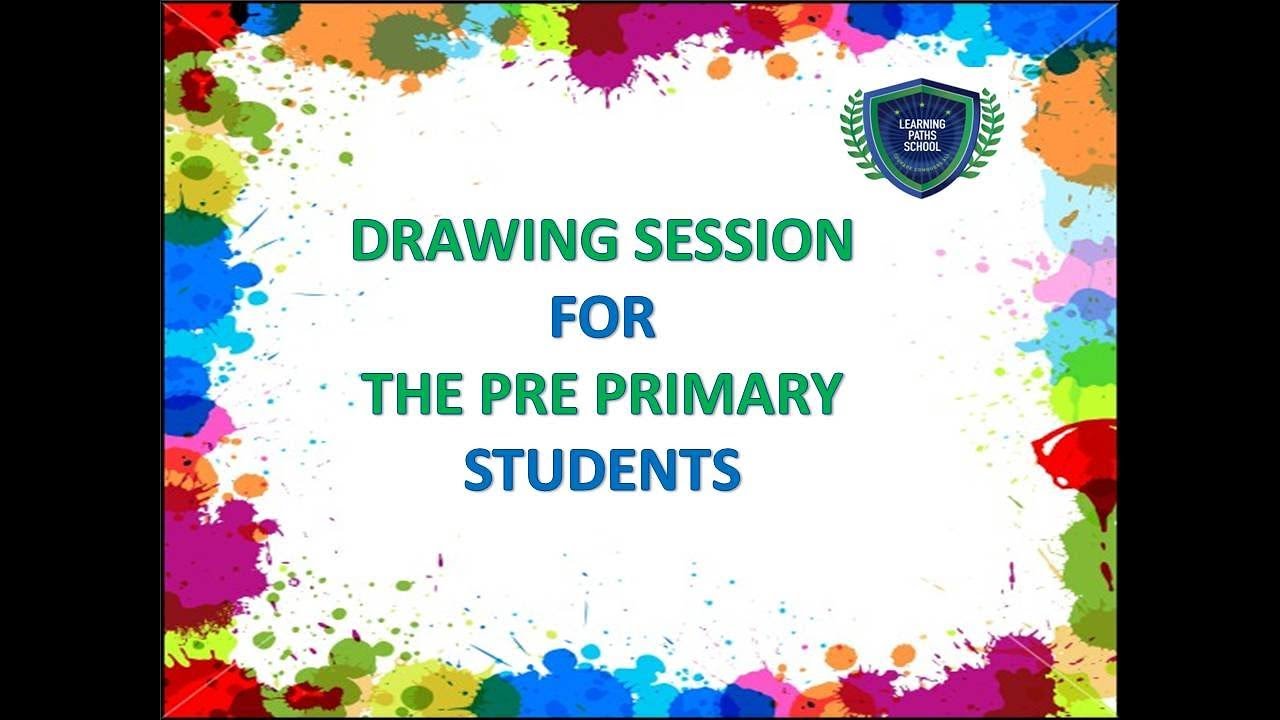 Pre Primary Art & Craft Session 1 - YouTube