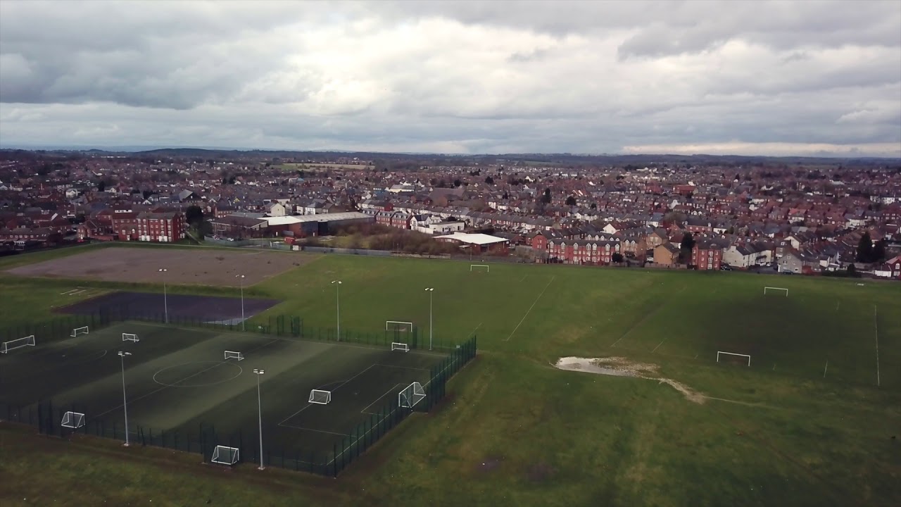 Sutton Lawn Drone flight uk - YouTube