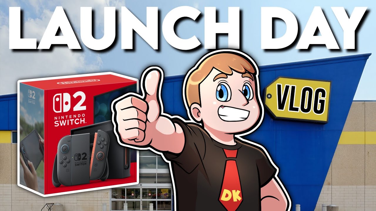 The Switch 2 Launch Day Chronicles | VLOG - YouTube