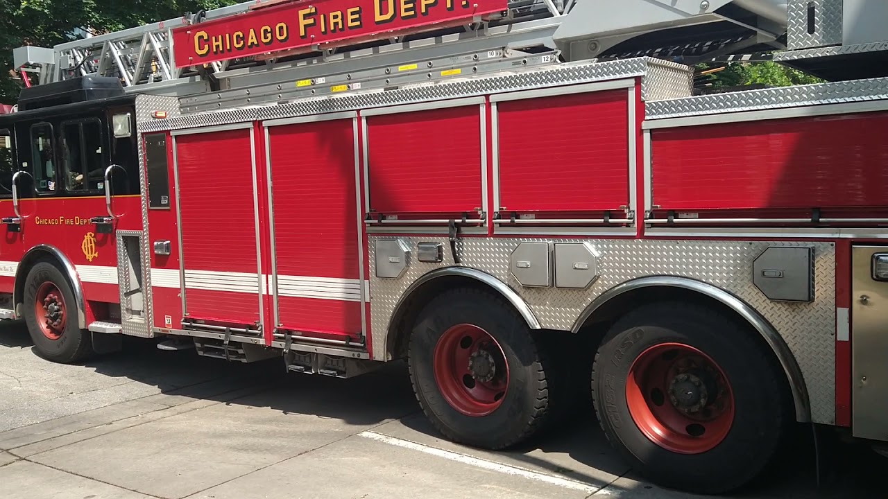 CFD Truck 11 responding - YouTube