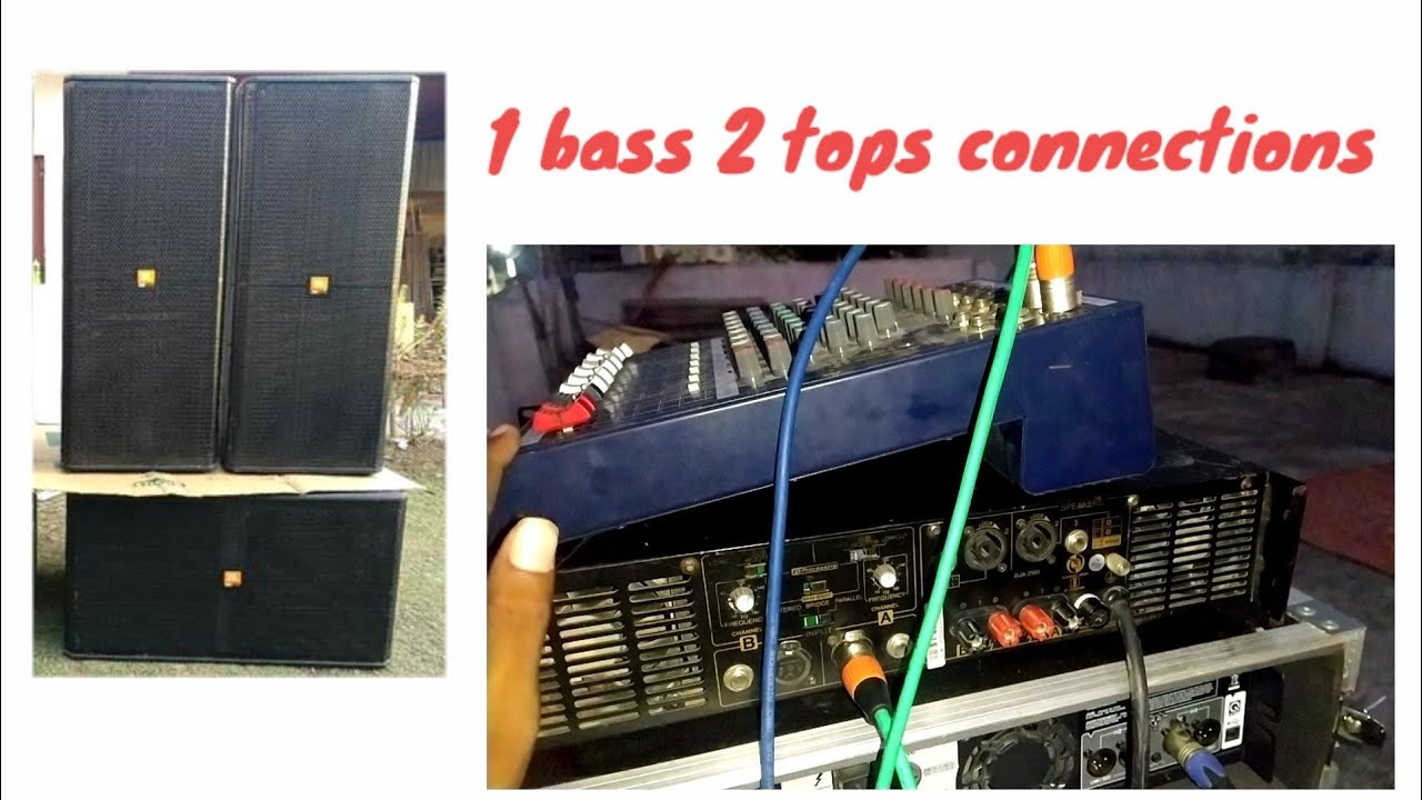 1 bass 2 tops connections | 2 tipes of connections - YouTube