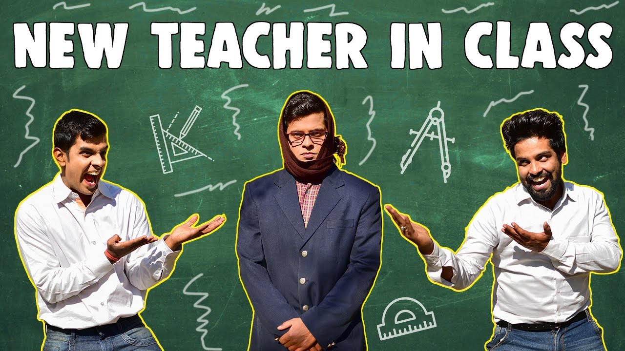 When New Teacher comes in Class | The Half-Ticket Shows - YouTube