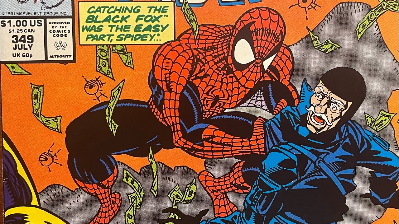 Amazing Spiderman 349. Simple and fun comics with art by ERIK LARSEN ...