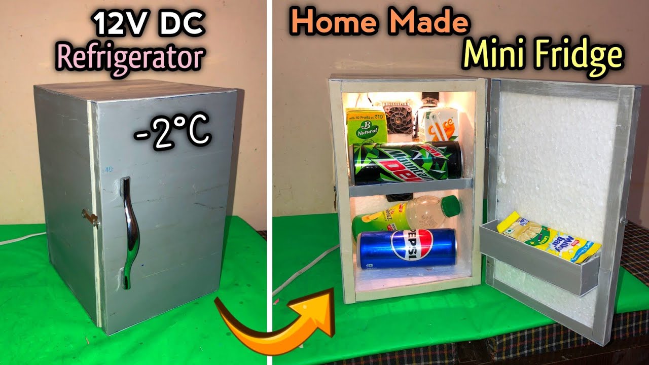 How To Make Mini Refrigerator at Home // घर पर बनाए Mini Refrigerator ...