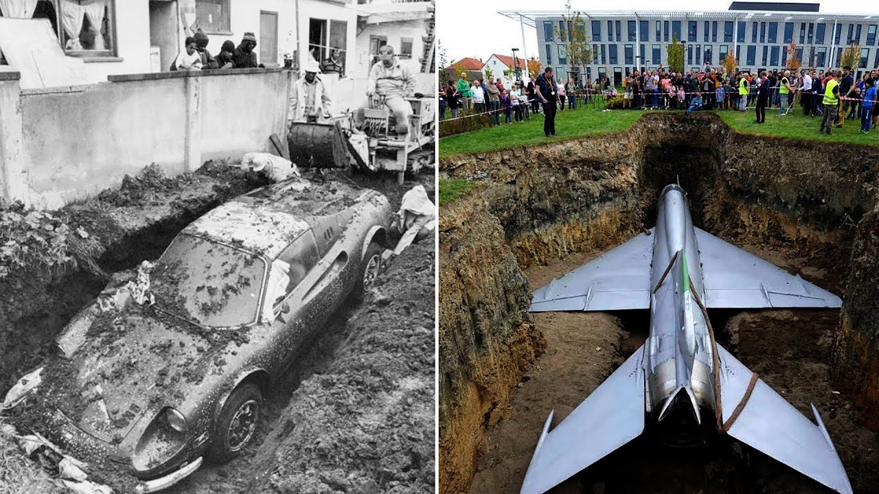 10 Unbelievable Discoveries Found Buried Underground - YouTube