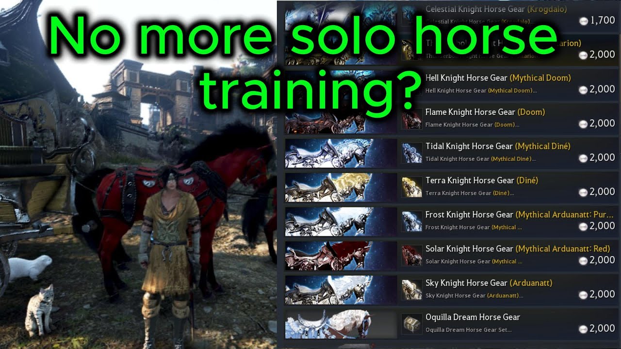The new Mount LVL System is a BUFF or NERF? #bdo - YouTube