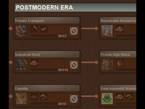 PostModern Era(Age) Forge Of Empires : Tech Tree, Buildings HD ...