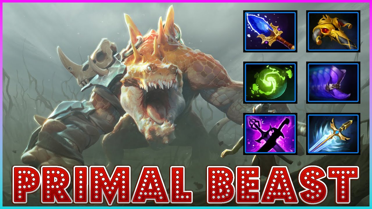 Primal Beast - Dota 2 Gameplay [Pro League] - YouTube