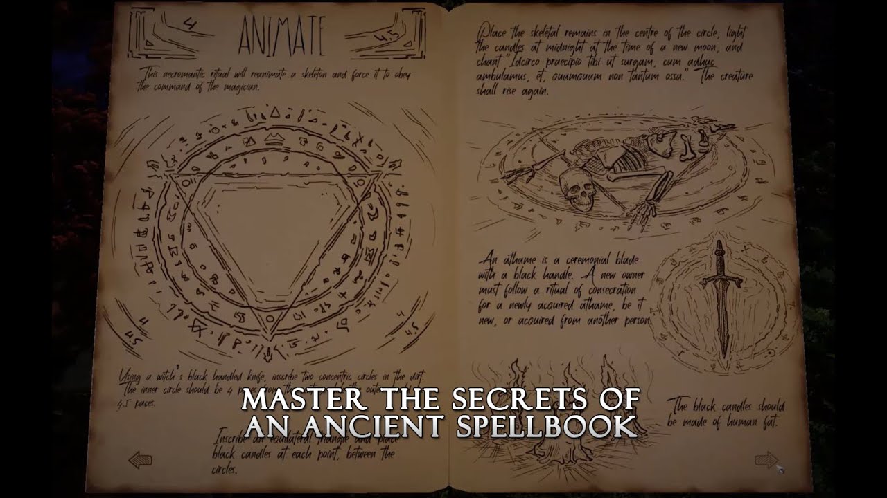 Master the Secrets of an Ancient Spell Book in The Necromancer's Tale ...