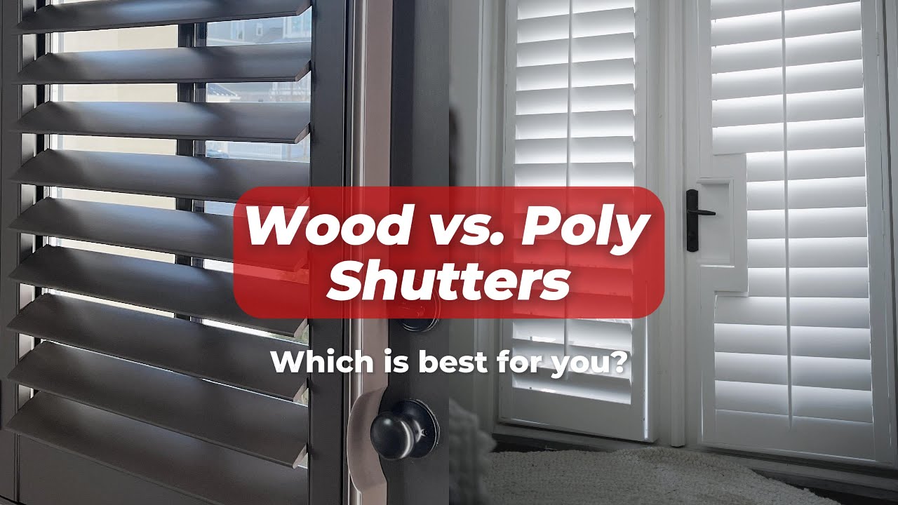 Wood vs. Poly Shutters: Which is Best for Your Home? | Castleberry ...