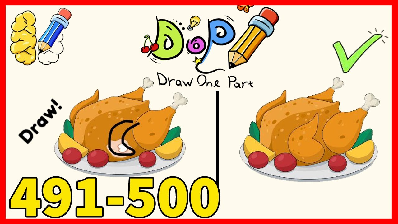DOP Draw One Part Level 491 492 493 494 495 496 497 498 499 500 ...