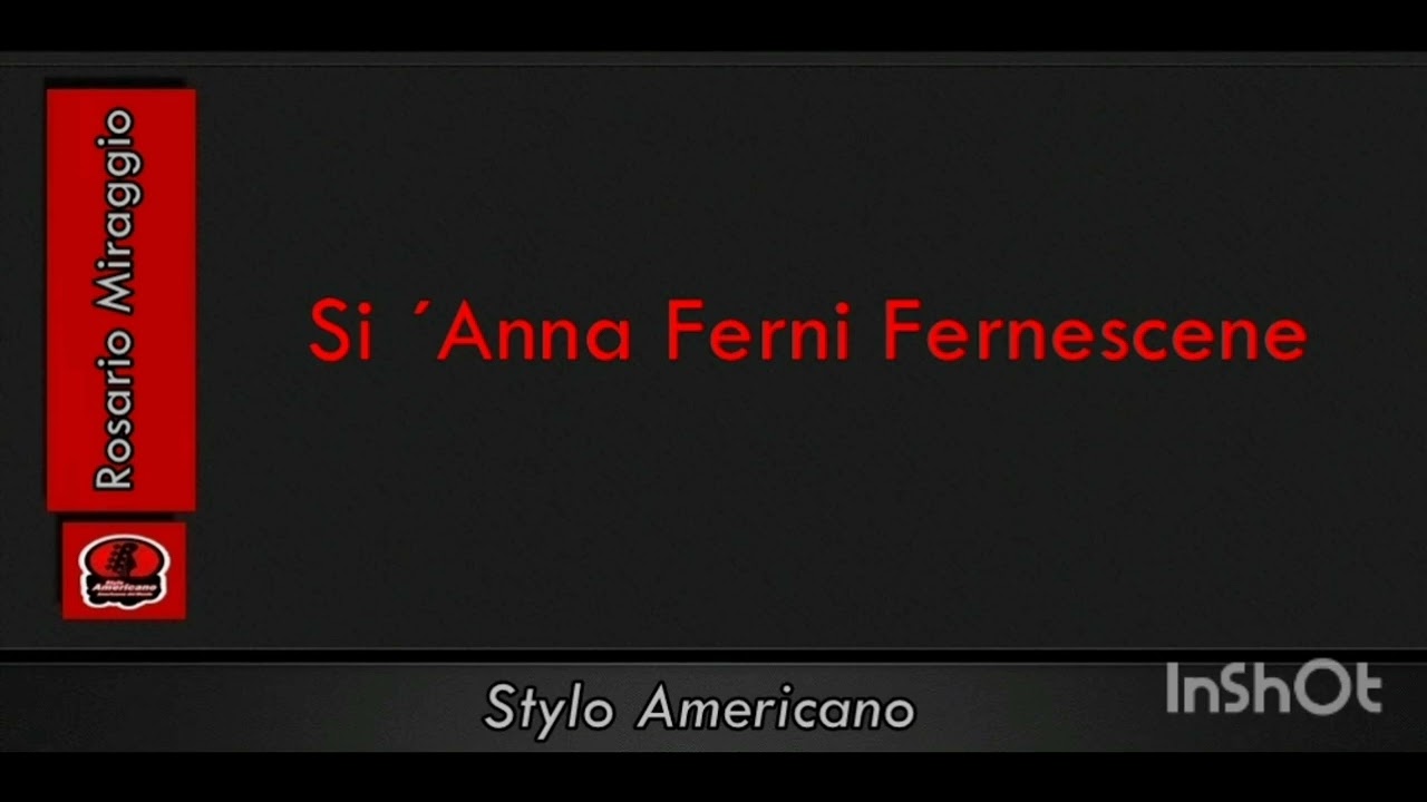 Si 'Anna Fermi Fernescene - YouTube
