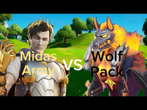 Midas Army fights the Wolf Pack!! - YouTube