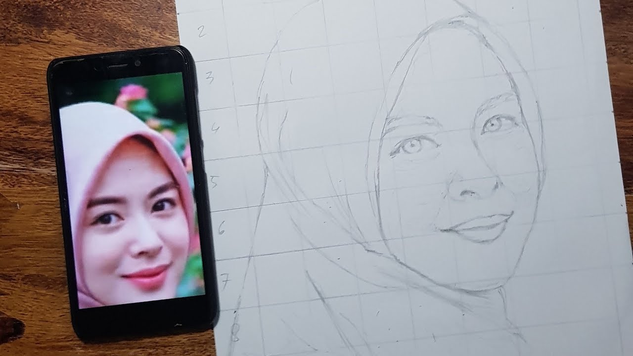 WAH, TERNYATA MENGGAMBAR ITU MUDAH !!! Tutorial Menggambar dengan ...