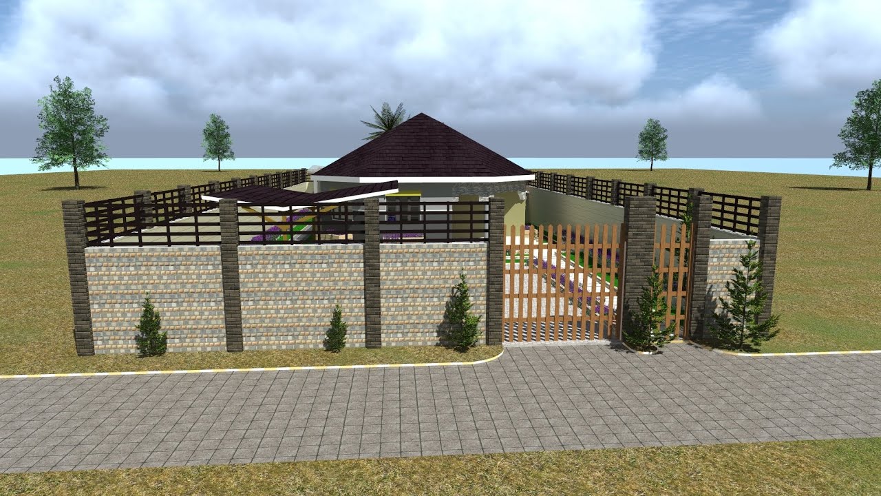 8 Corner House Design #2bedrooms - YouTube