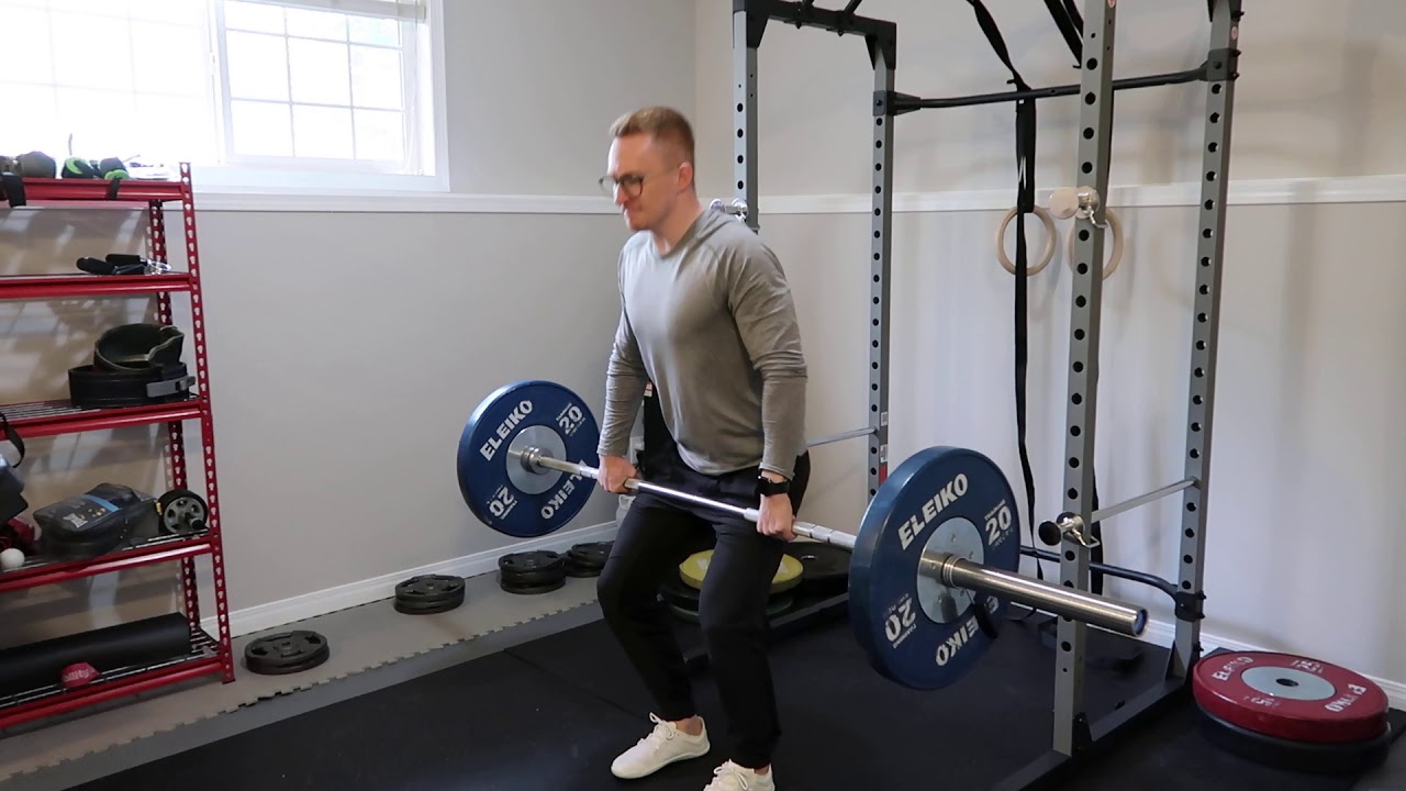 Clean High Pull - Power Position - YouTube