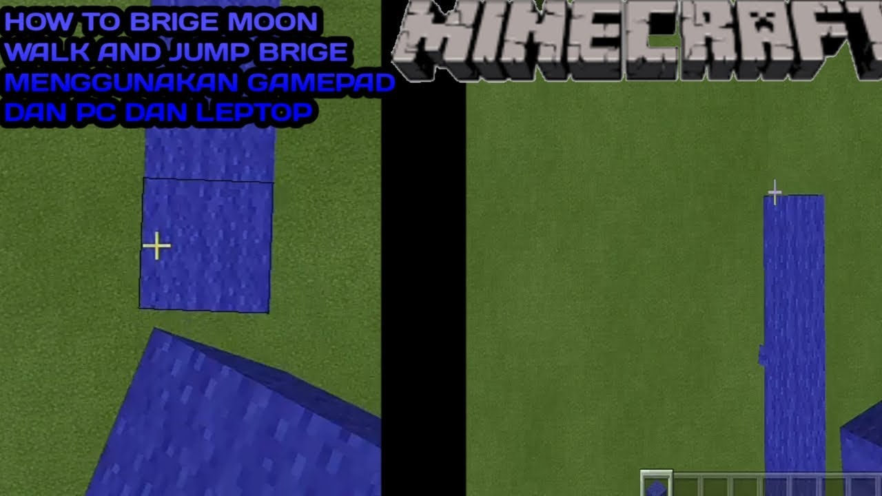Cara Jump Bridge And Moon Walk Bridge Pake Gamepad|Minecraft Indonesia ...