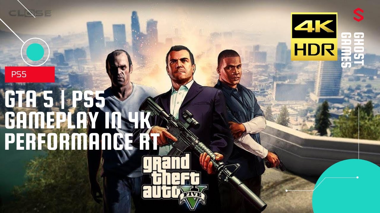 GTA 5 | PS5 Gameplay in 4K Performance RT - YouTube