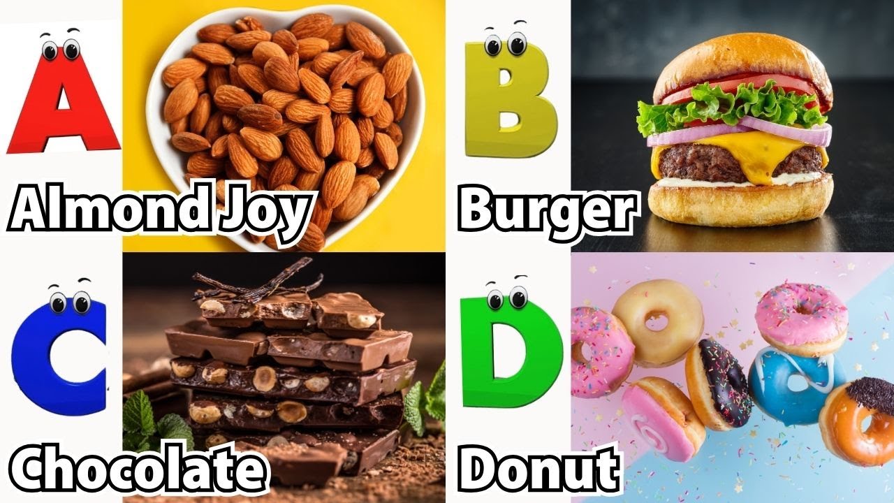 Food ABC Song | Food Alphabet Song | Phonics song a to z | Learn ABC ...