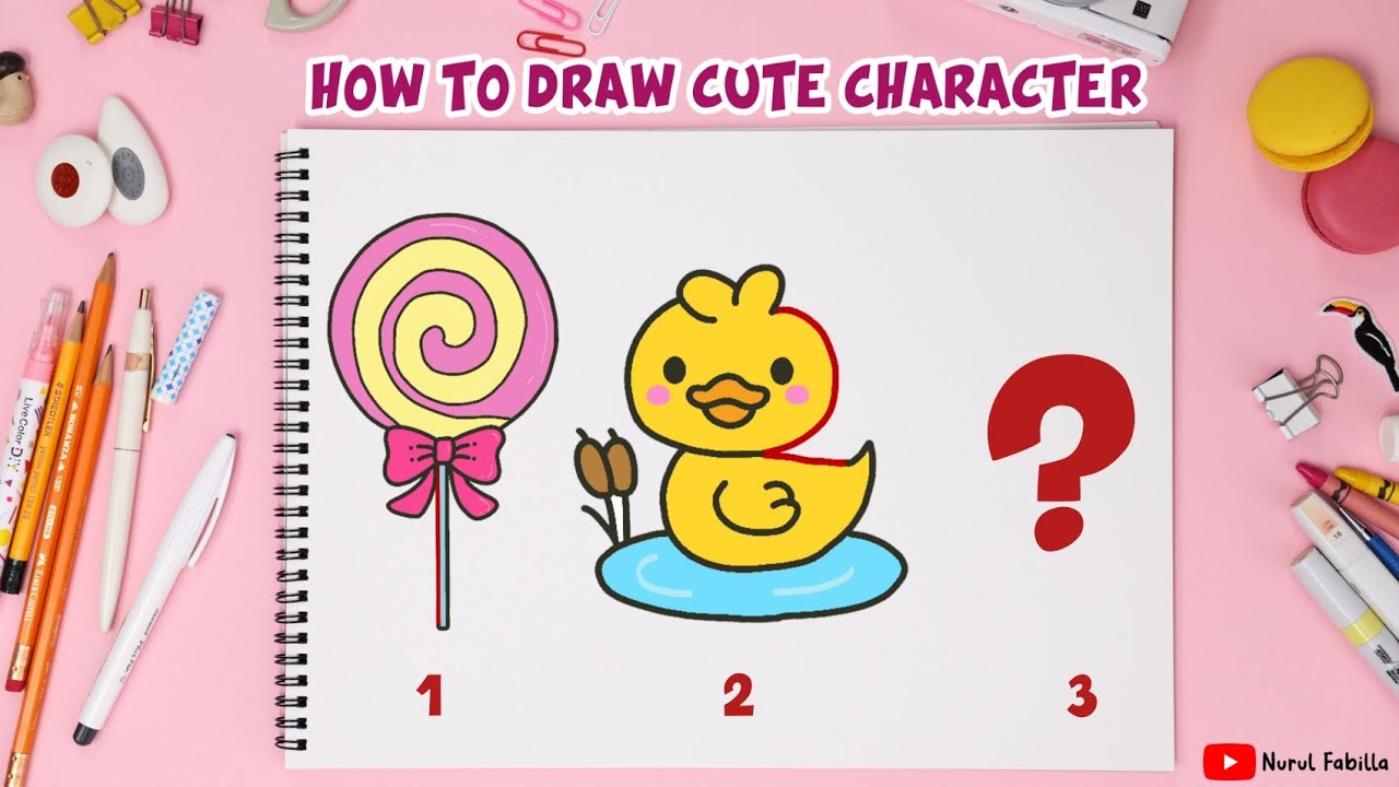 HOW TO DRAW FROM NUMBER 1, 2, 3 | EASY DRAWING FROM NUMBER • DRAW FOR ...
