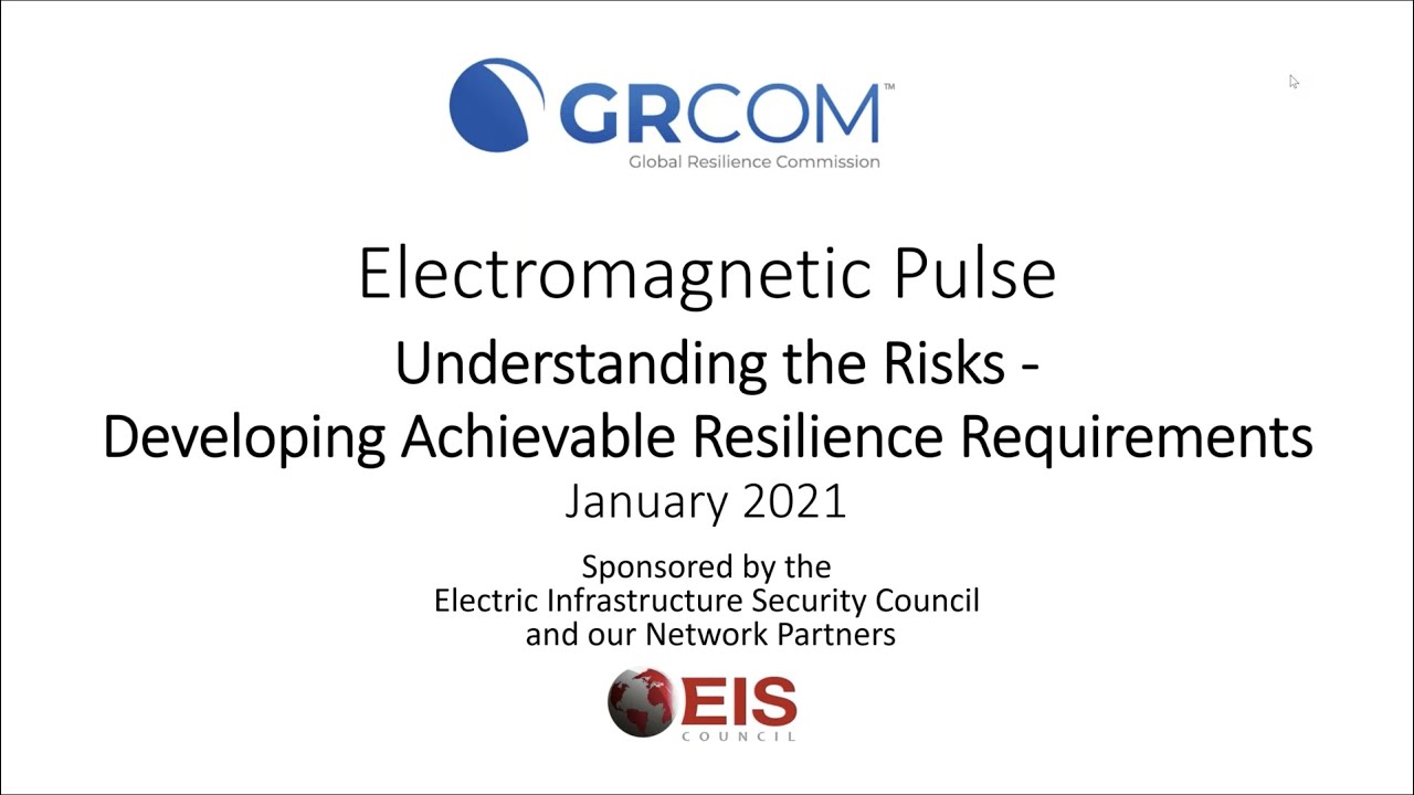 Electromagnetic Pulse EMP – The Threat, Current Advances and Resilience ...