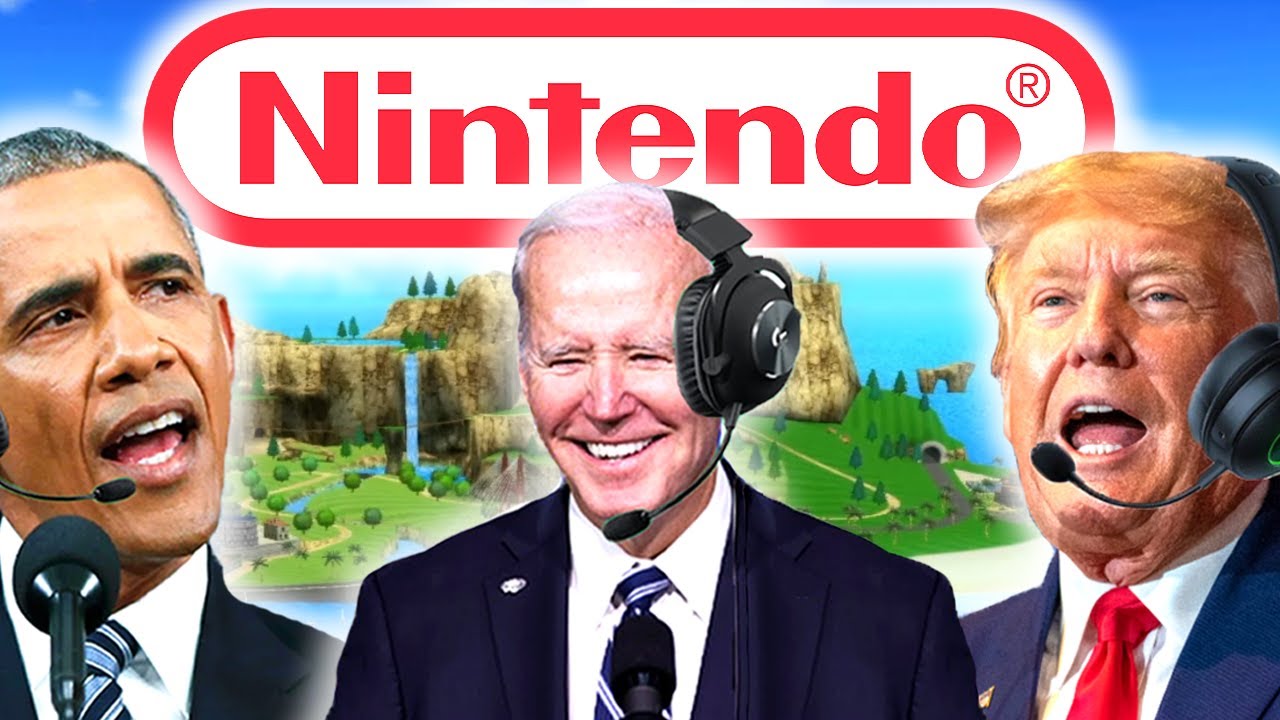 US Presidents Play Nintendo Games LONGPLAY (5 & 6) - YouTube