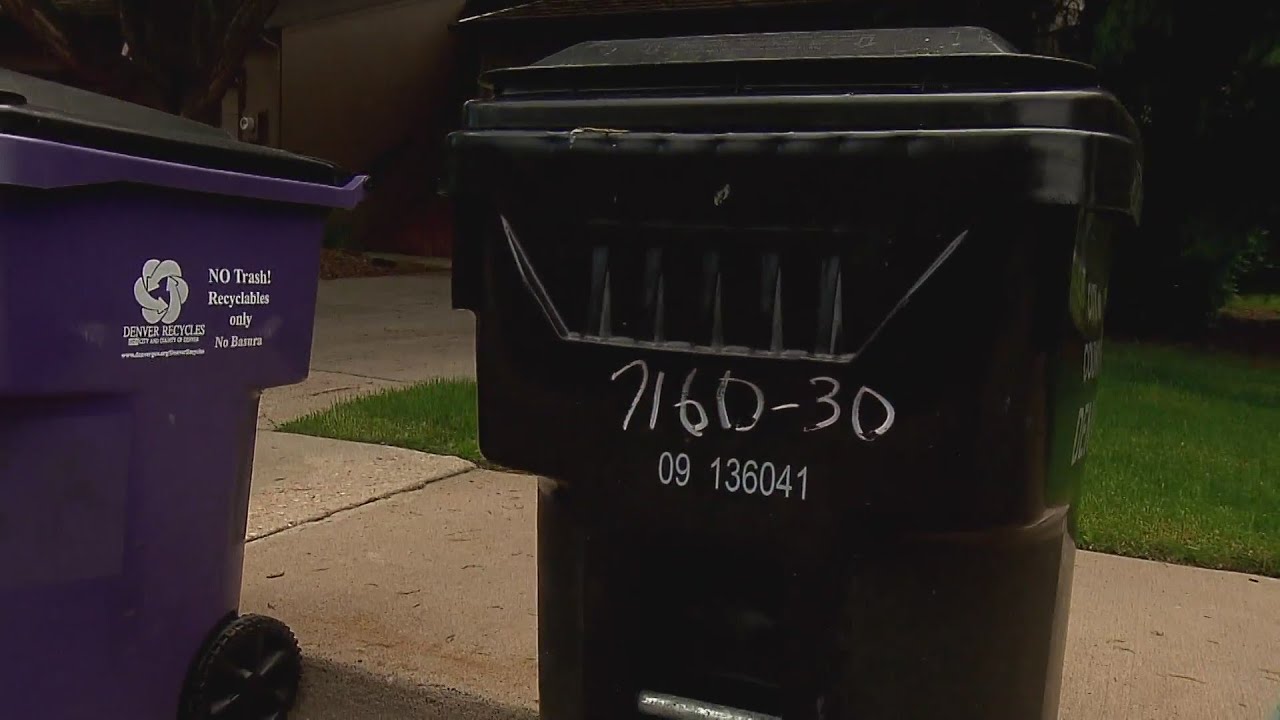 WATCH: Denver city workers dump recyclable trash carts in the landfill ...