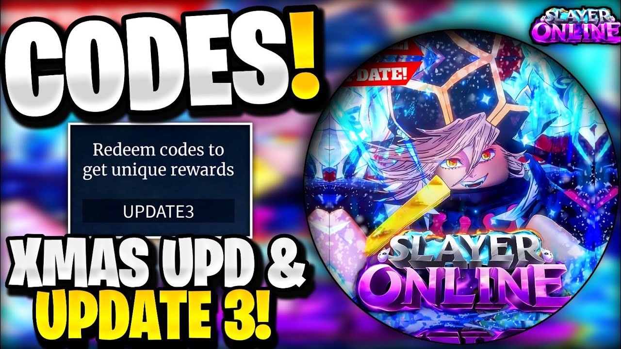 🔥*NEW* ALL WORKING XMAS UPDATE 3 CODES FOR SLAYER ONLINE! ROBLOX SLAYER ONLINE CODES - YouTube
