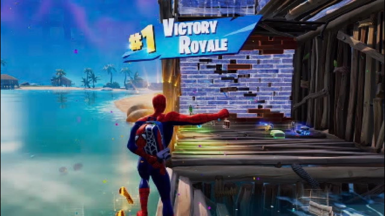 GETTING A VICTORY ROYALE WITH SPIDER-MAN - YouTube