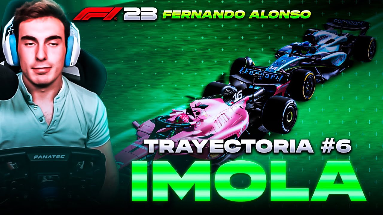 TODO AL ROJO I F1 23 TRAYECTORIA (IA 110) ALONSO #6 - YouTube