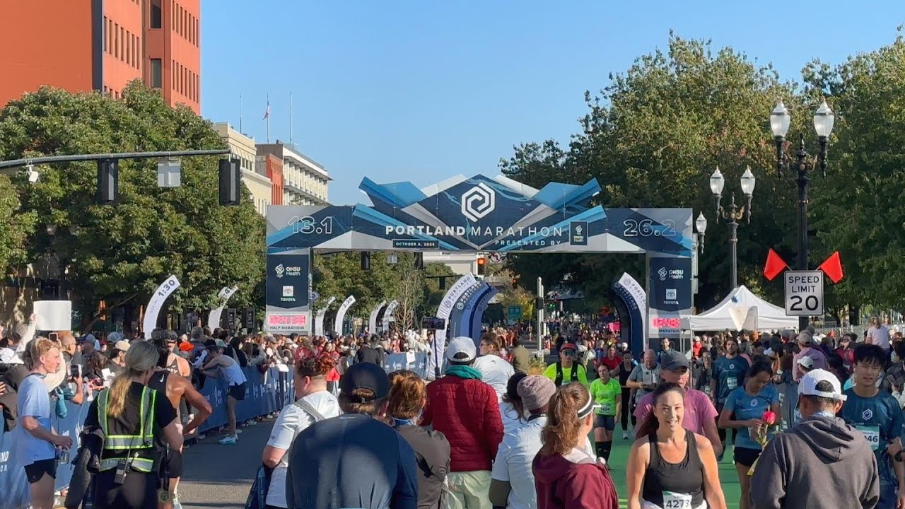 Portland Half Marathon Oct 6 2024 - YouTube