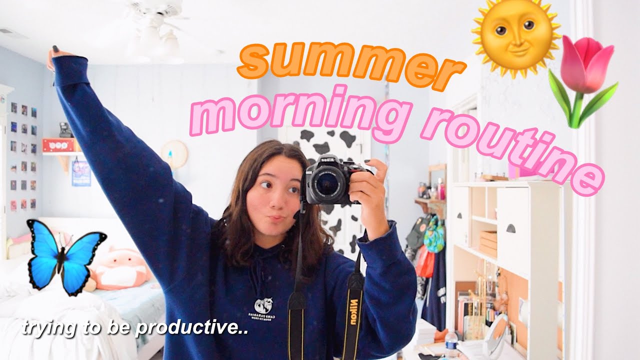 my summer morning routine - YouTube