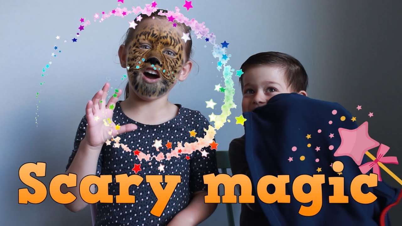 SCARY MAGIC face transformation - YouTube