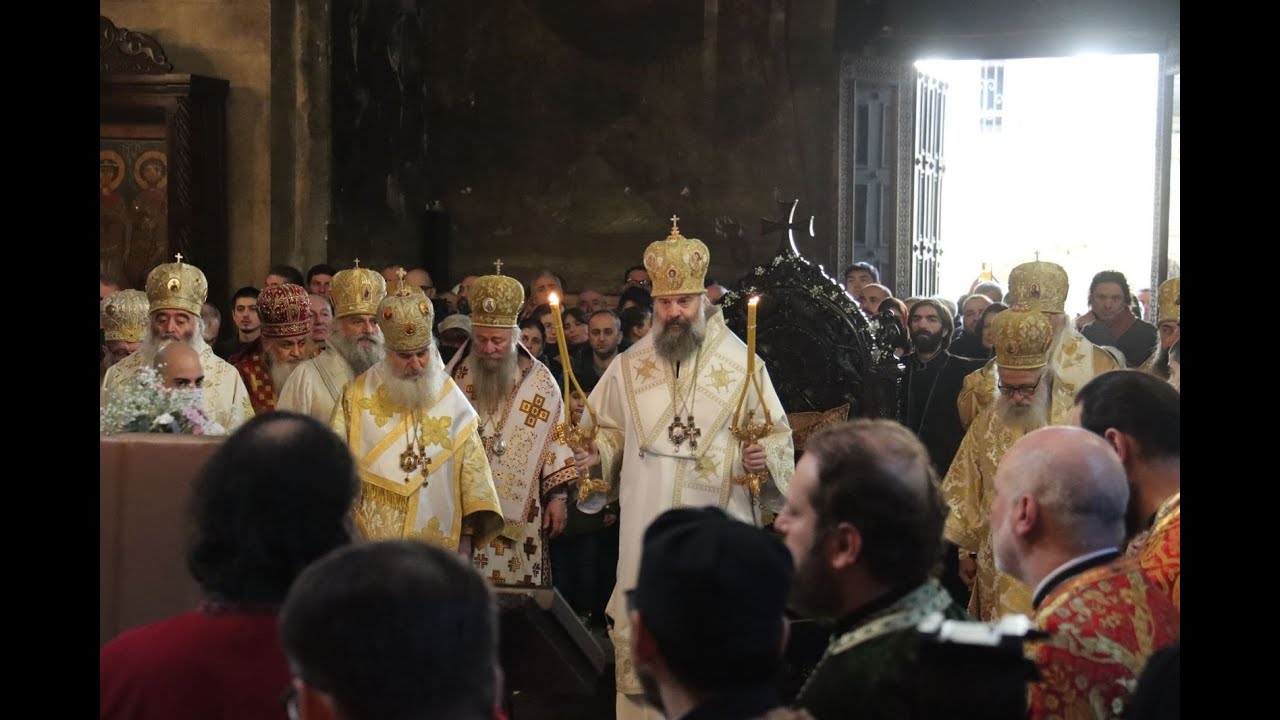 მეუფე შიოს მუჯირი სიტყვა სრულიად საქართველოს კათოლიკოს პატრიარქ ილია