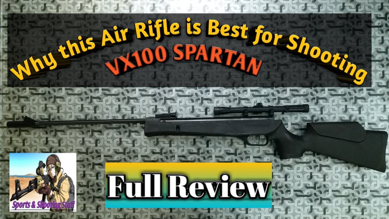 VX100 Spartan Air Rifle Full Review - YouTube