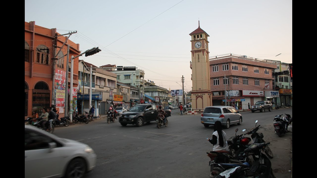 Walking/Biking Around Pyin Oo Lwin (Myanmar) - YouTube