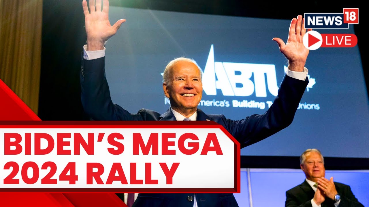 LIVE: Joe Biden Holds His First Mega Rally For U.S Presidential ...