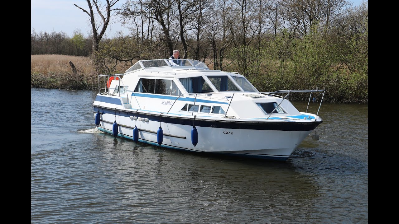Aquafibre 32 - Seabird for sale at Norfolk Yacht Agency - YouTube