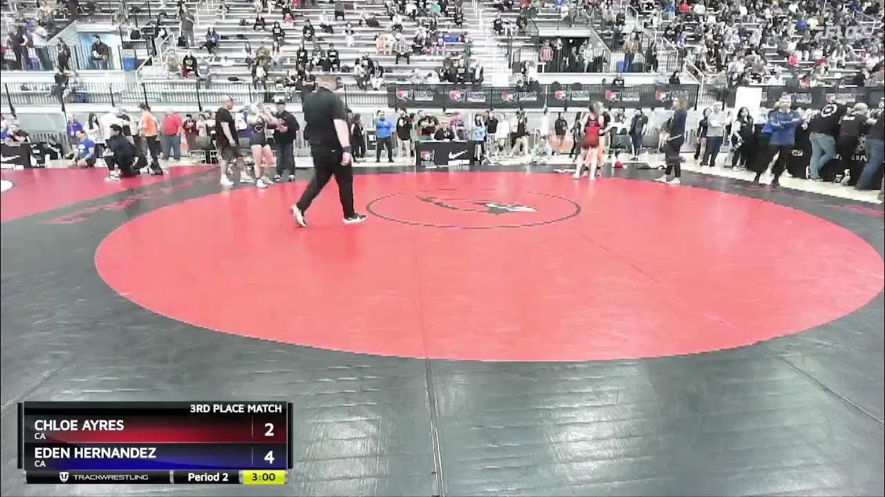 2024 U23 U.S. Marine Corps Women’s Nationals: Chloe Ayres vs Eden ...