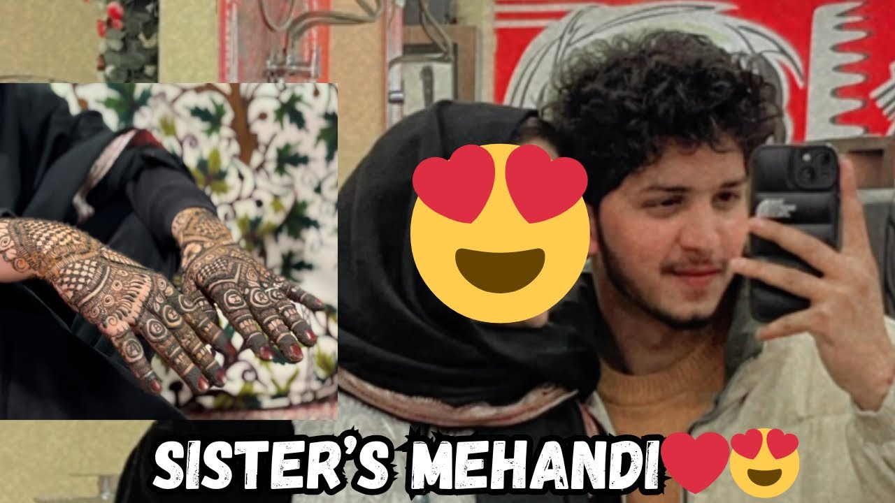 Her mehandi ️ ️‍🩹 || family daily vlog // IRSHAD MANZOOR - YouTube