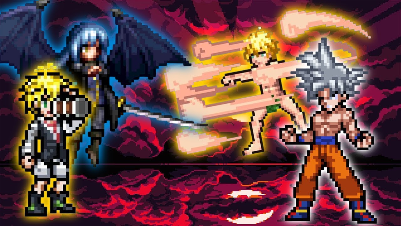 Meliodas (all forms) & Rimuru Vs Adam & Mui goku in Jump Force Mugen ...
