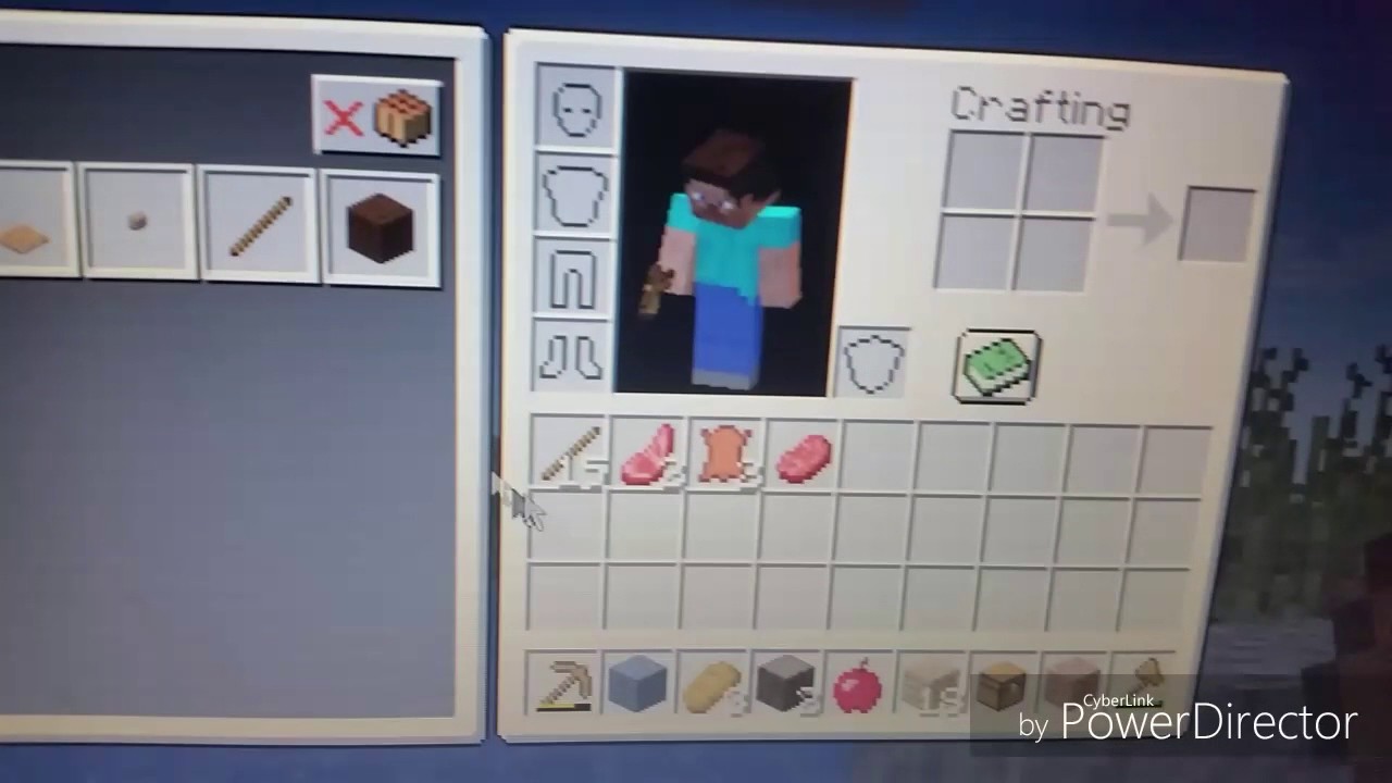 How to craft a stick on Minecraft - YouTube