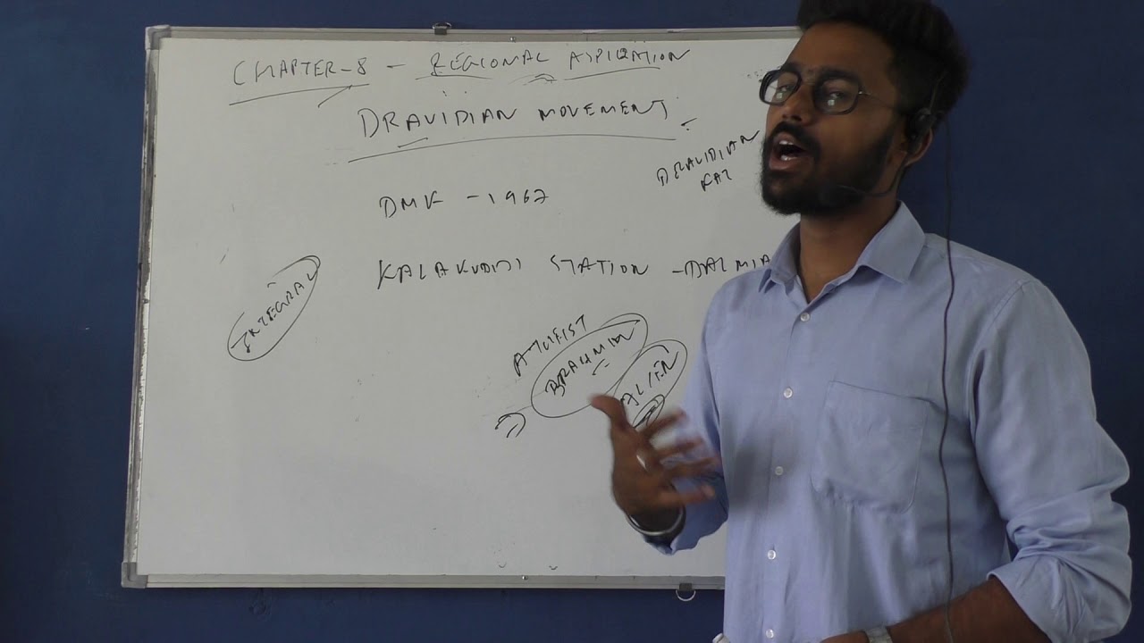"Dravidian Movement " class 12 political science chapter 7 book 2 - YouTube