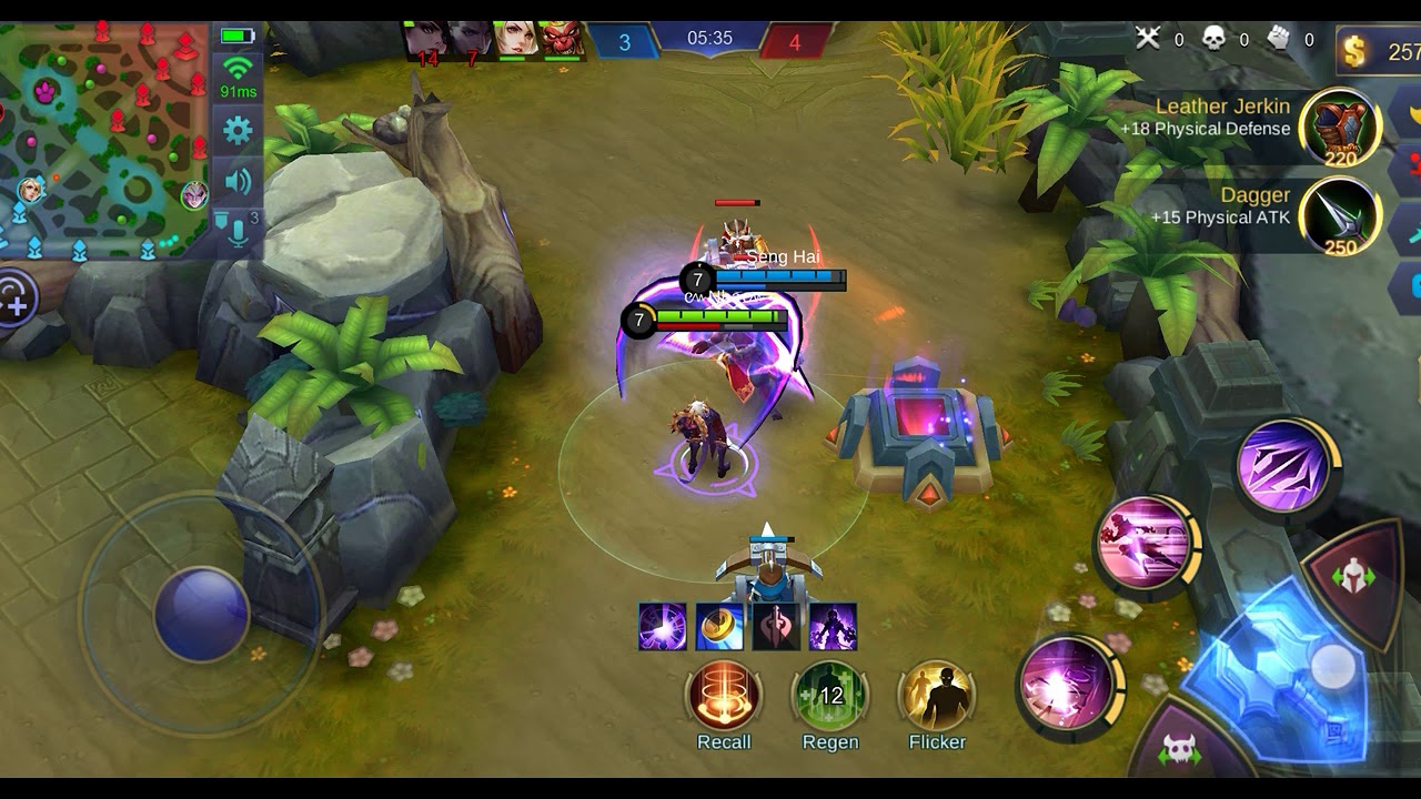 Mobile legends leng Hero Dyroth - YouTube