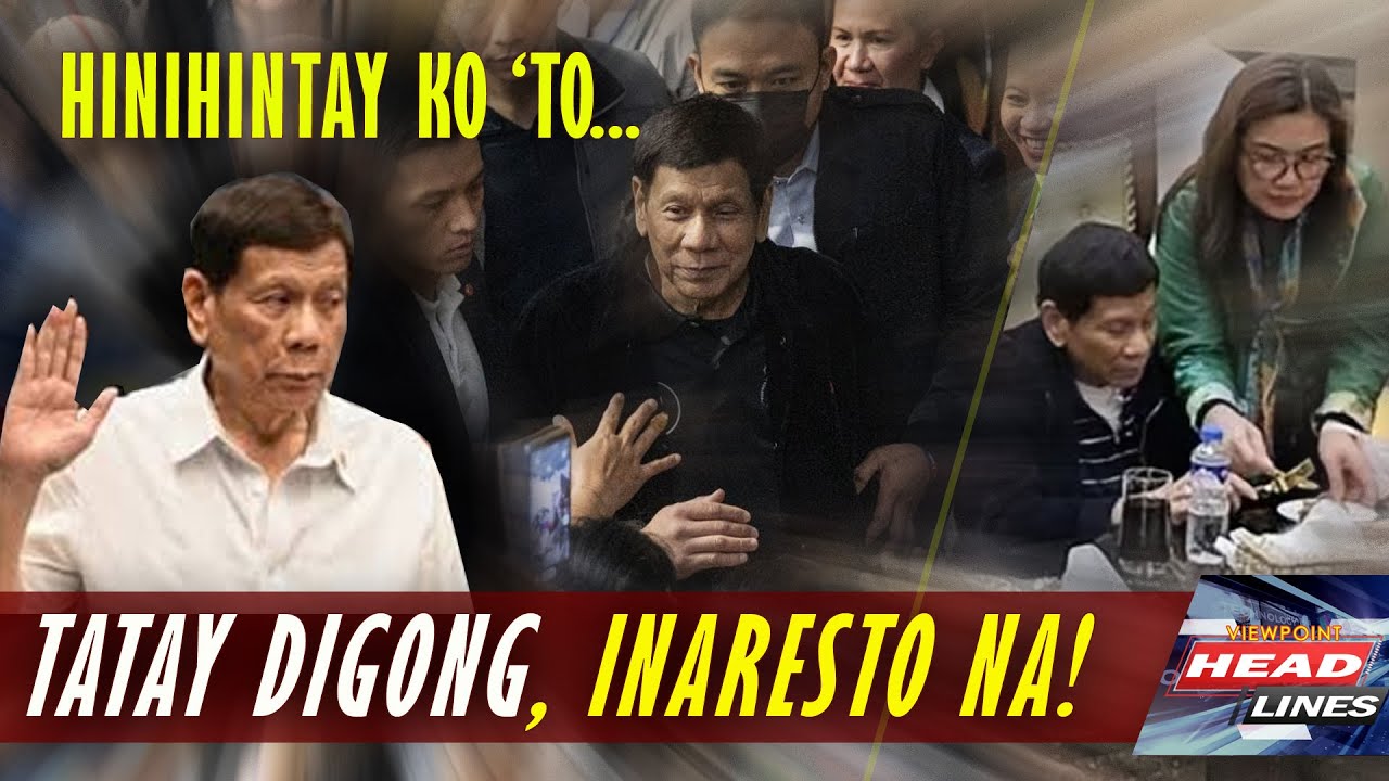 SORPRESA sa KANYANG PAGDATING MULA HONG KONG | PANGULONG DUTERTE ...
