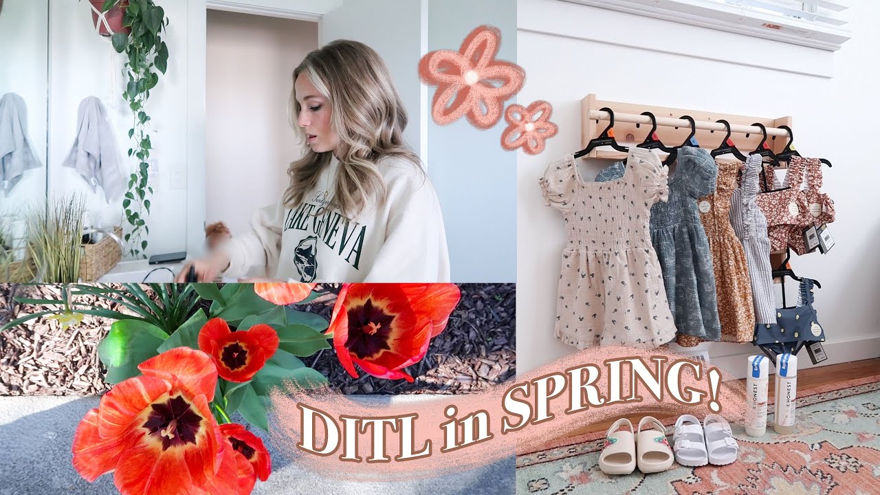 new morning routine, spring toddler haul, beach trip prep, simple ...